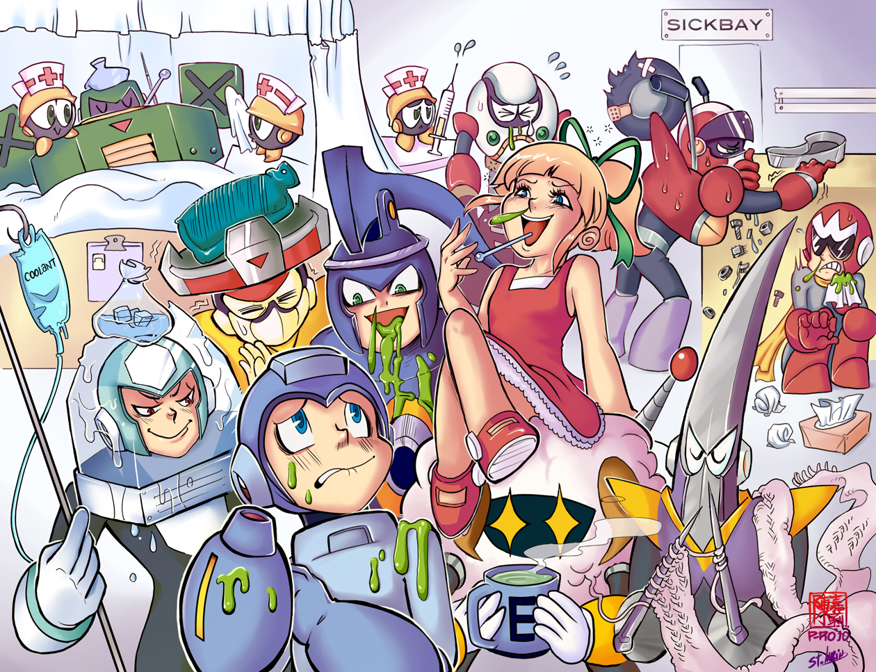 Full Roster of Capcom*Unity’s Mega Man 10 Collab Fan Art Contest // The ...