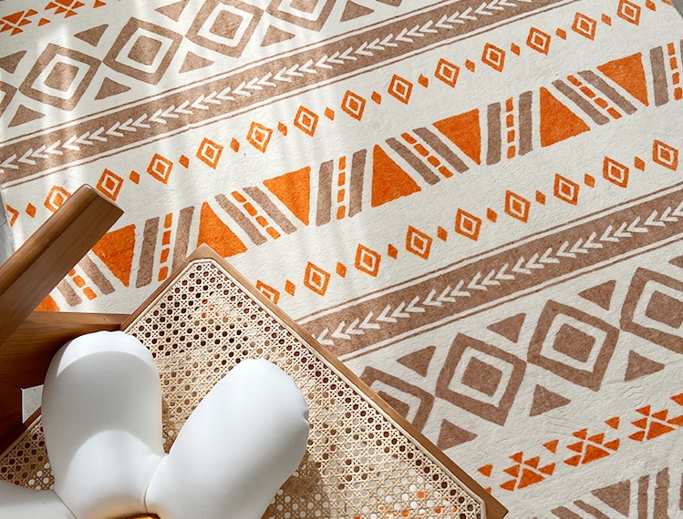 Aztec Shape Area Rug | The Other Aesthetic