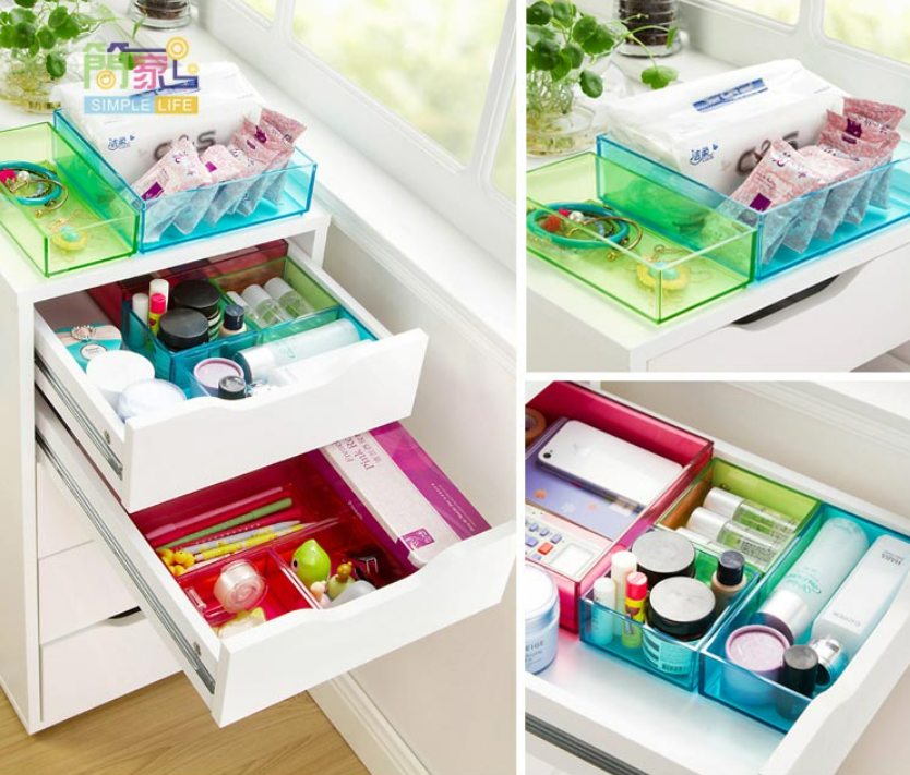 Neon Acrylic Stackable Organizer | The Other Aesthetic