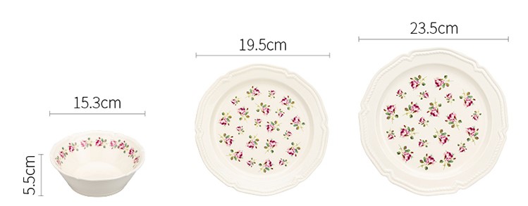 Porcelain Embossed Pink Roses Tableware | The Other Aesthetic