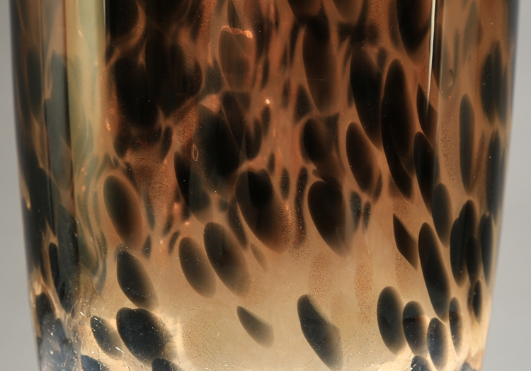 Large Tortoise Shell Glass Vase | The Other Aesthetic
