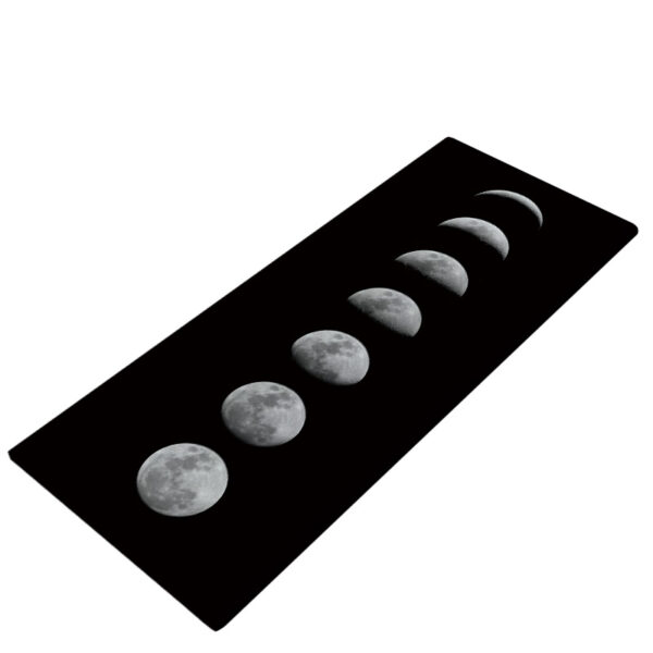 Moon Phases Rectangular Area Rug | Aesthetic Decor Shop