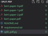 How To Split Pdf Files In Python The Python Code