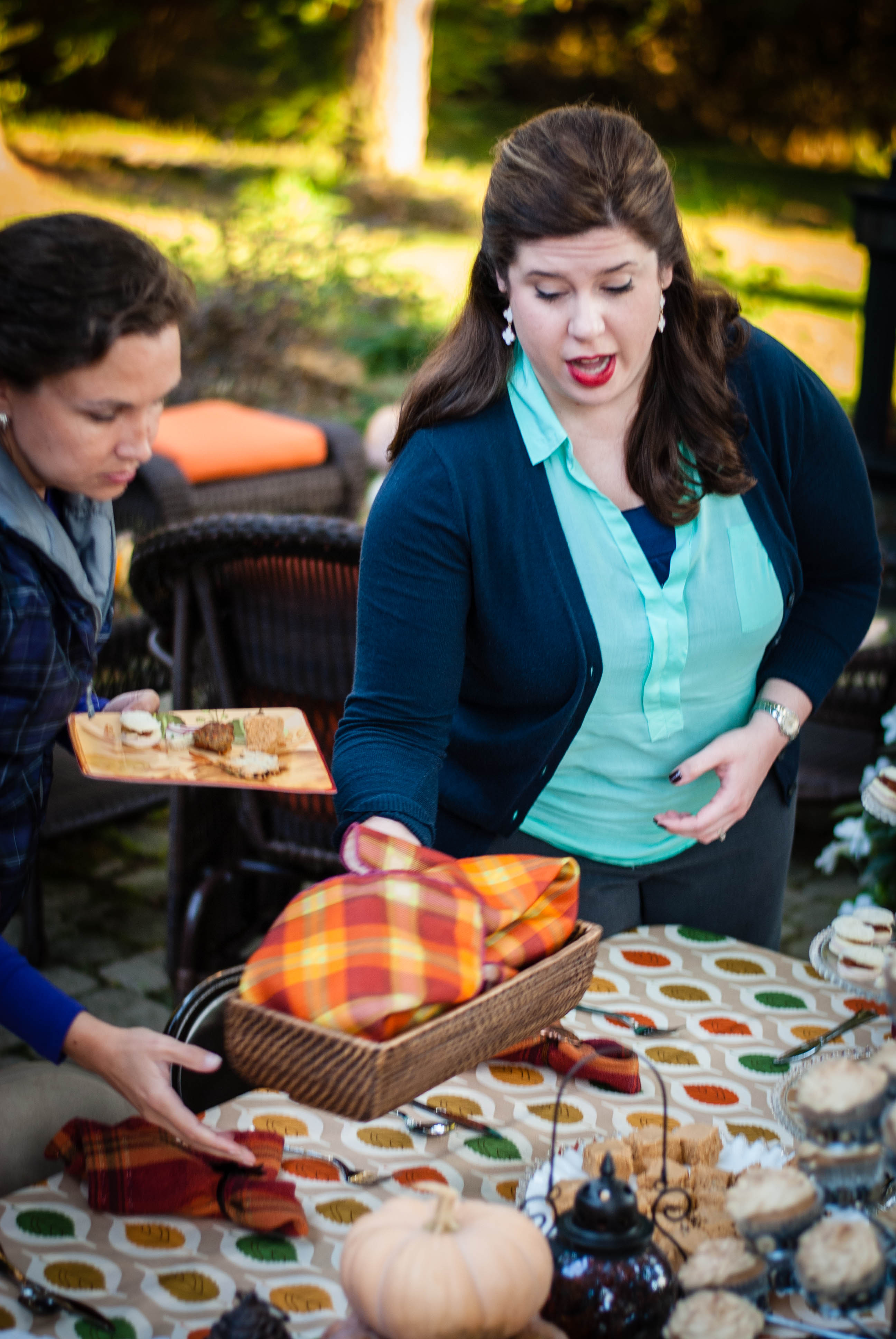 An Autumn Tea Party - The Ruffled Mango
