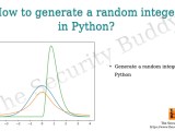 How To Generate A Random Integer In Python The Security Buddy