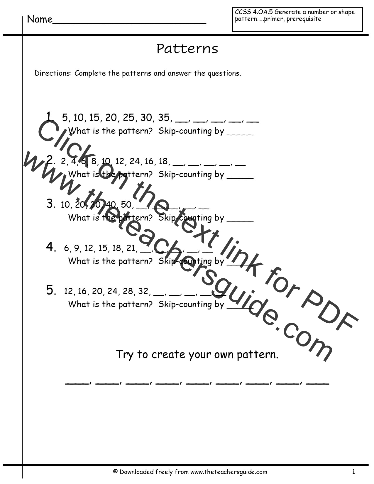 ️Common Letter Patterns Worksheets Free Download| Gambr.co