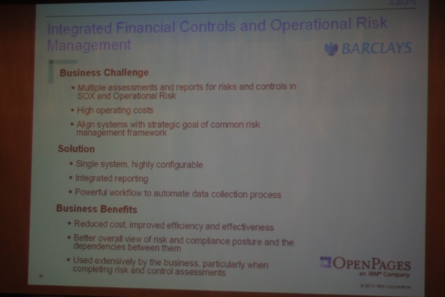 IBM Business Analytics & Risk Management–Determine Risk, Reduce Cost ...