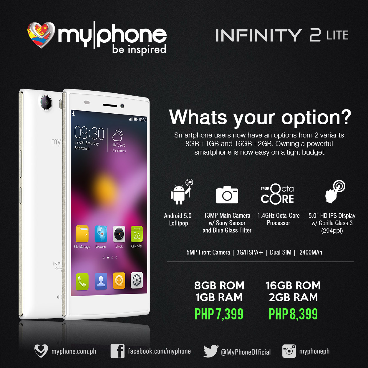MyPhone Launches Flagship Octa-Core Infinity 2 With Pro Camera ...