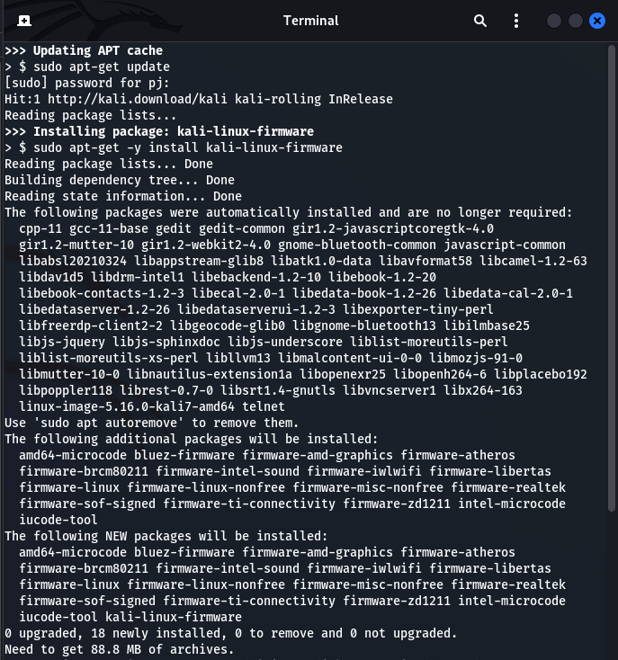 Wifi Missing Kali Linux Firmware Metapackage Install Thetqweb