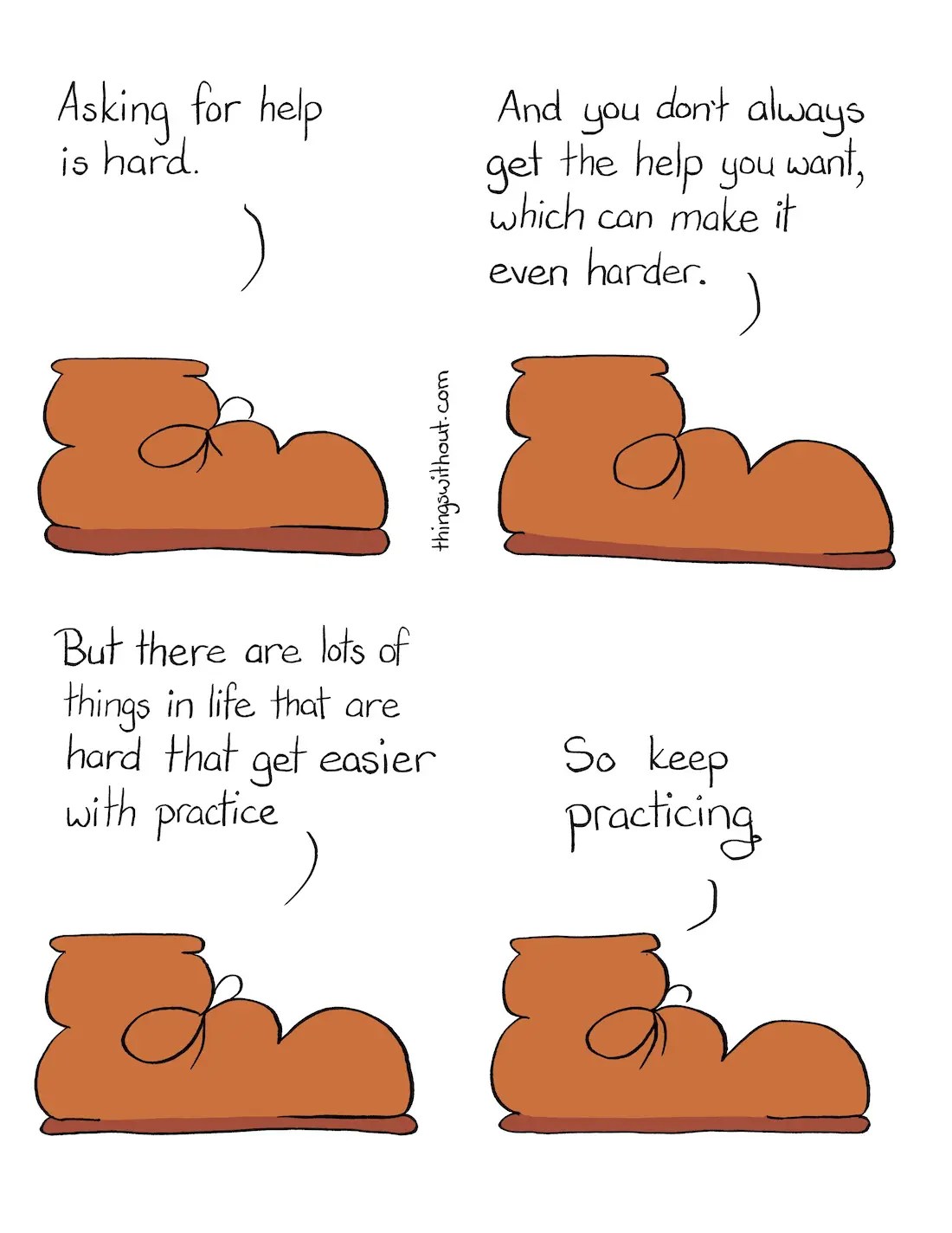Asking for Help is Hard (Comic #688) – Things Without Arms and Without Legs