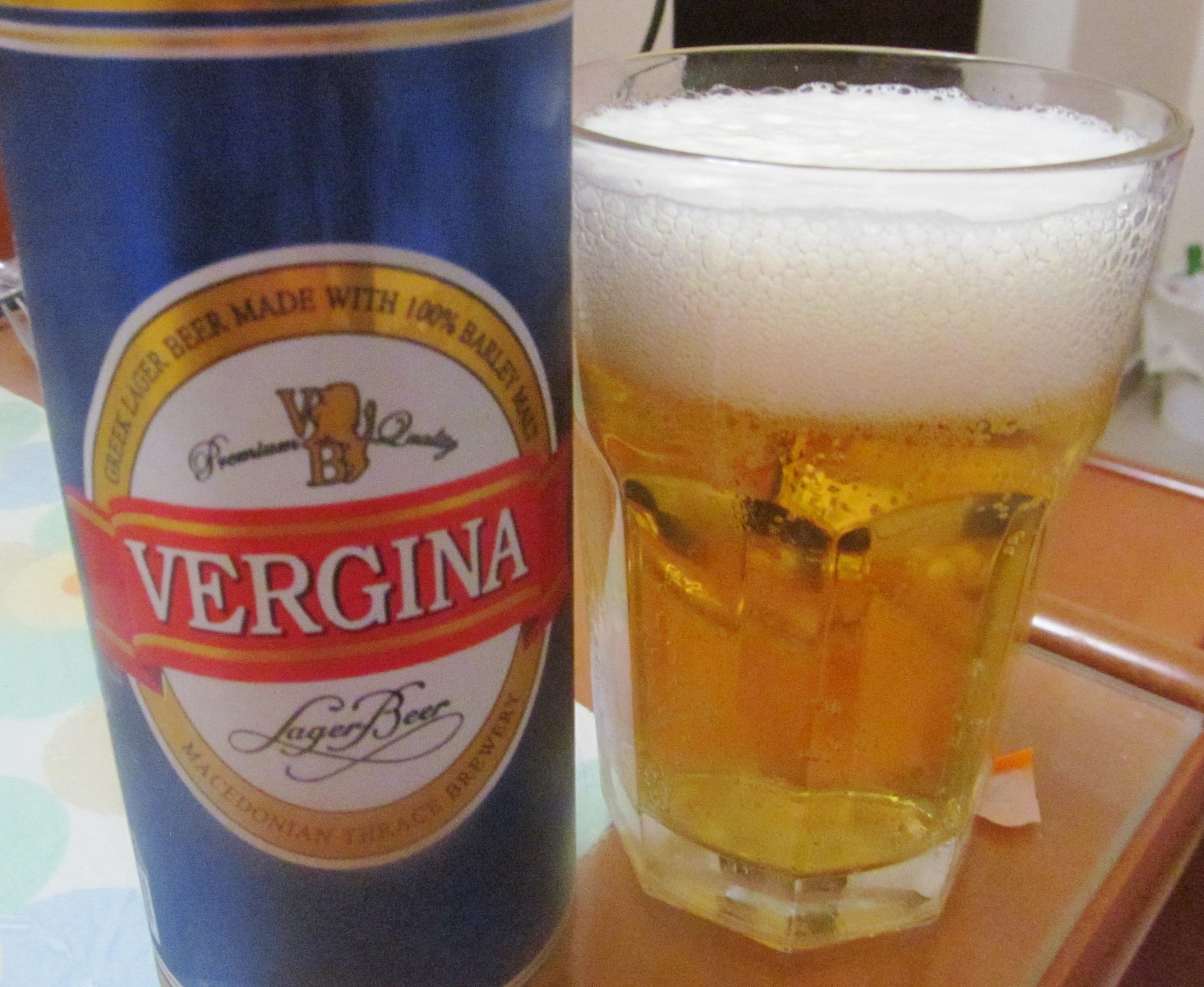 Vergina Lager Beer, Macedonian beer. | This Drinking Life