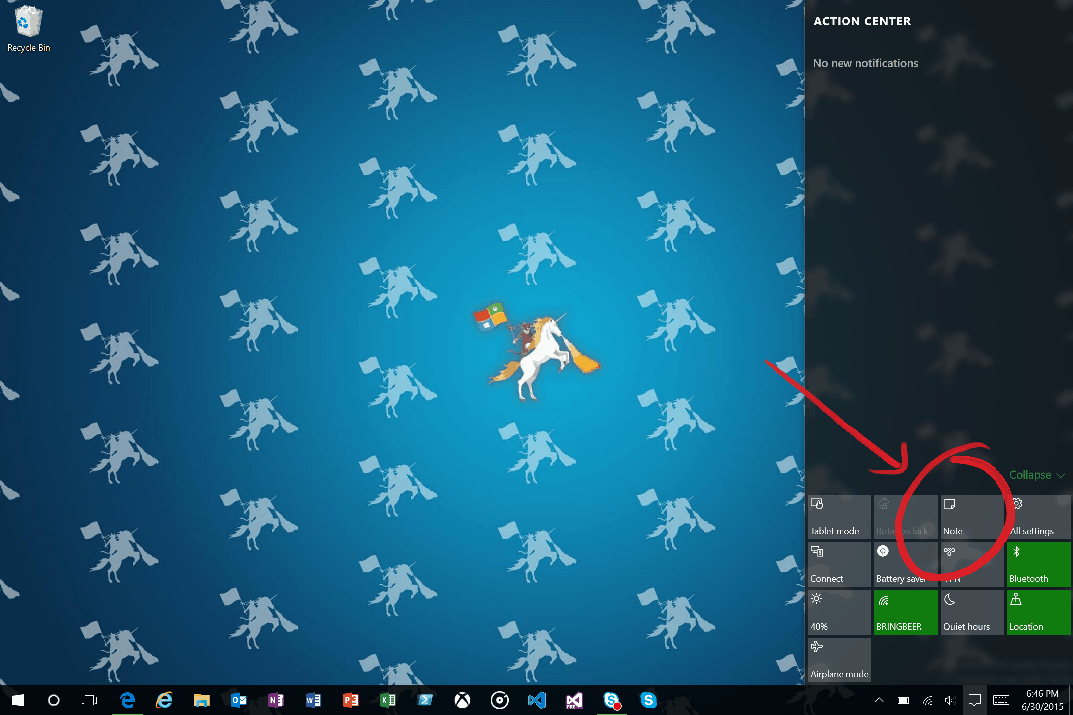 Quick note windows 7 - hrombp
