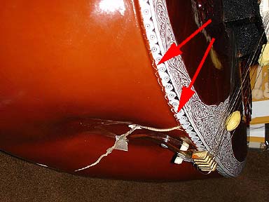 Reparos{3 – Sitar repair: broken tumba | Sitar-Raag
