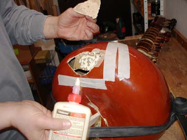 Reparos{3 – Sitar repair: broken tumba | Sitar-Raag