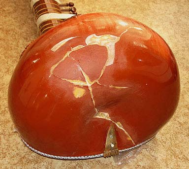 Reparos{3 – Sitar repair: broken tumba | Sitar-Raag