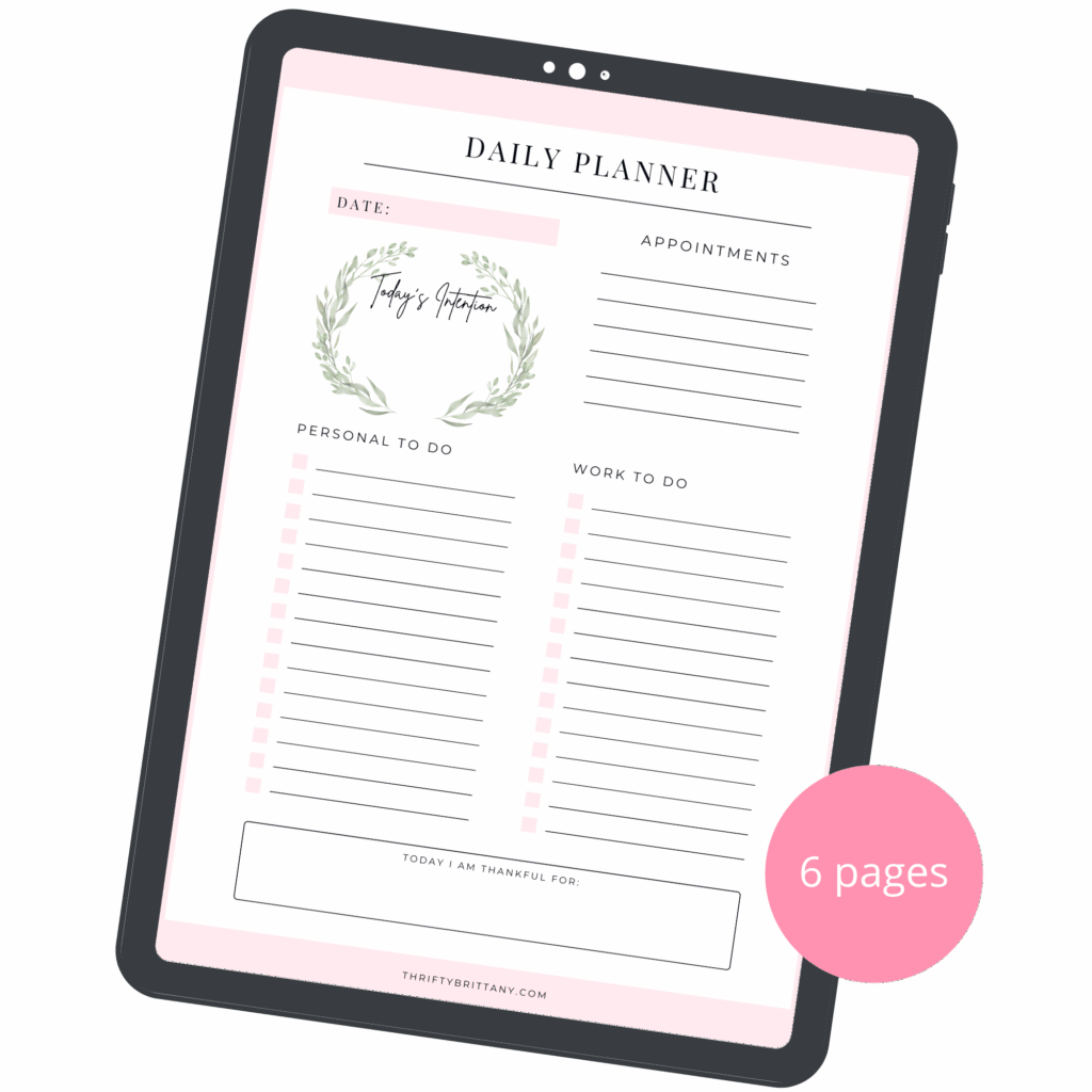 Thrifty Brittany Busy Mama Planner Bundle - Thrifty Brittany