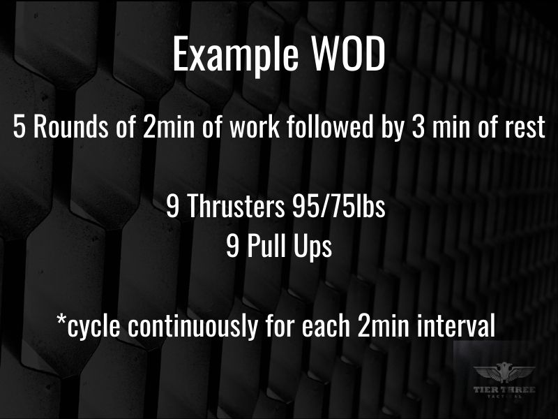 Example-WOD - Tier Three Tactical