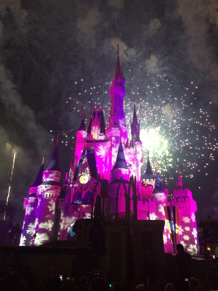 castle at night | Tiny Bits of Magic