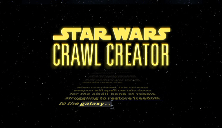 Star Wars Crawl Creator: come creare un'introduzione in stile Guerre ...