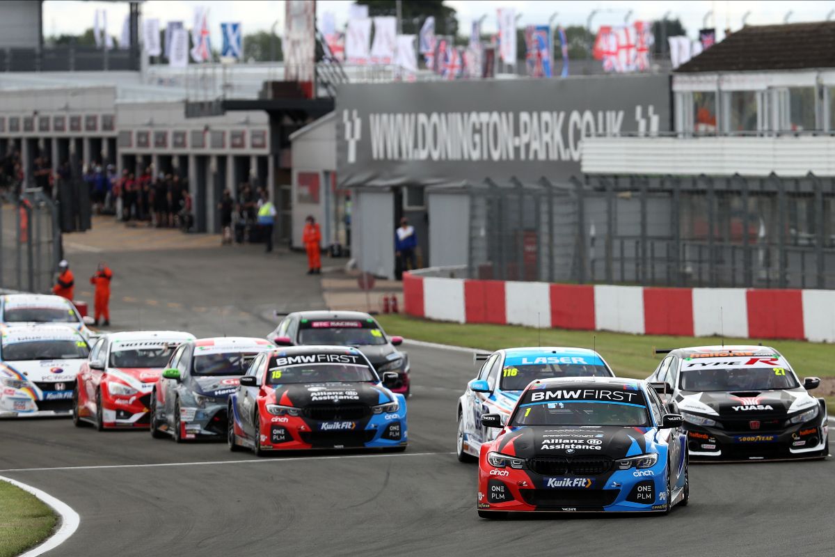 BTCC Blasts Back Into Action at Donington Park