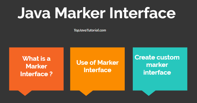 Java Marker Interface - TopJavaTutorial