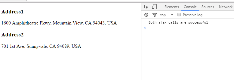 Manage Multiple Ajax Requests Using Jquery When Method Topjavatutorial 