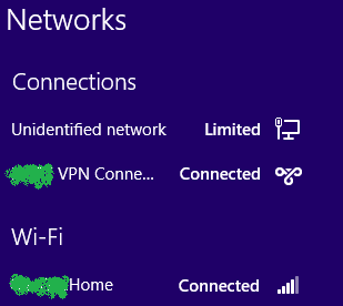 Limited Internet connection issues when using VPN connections on ...