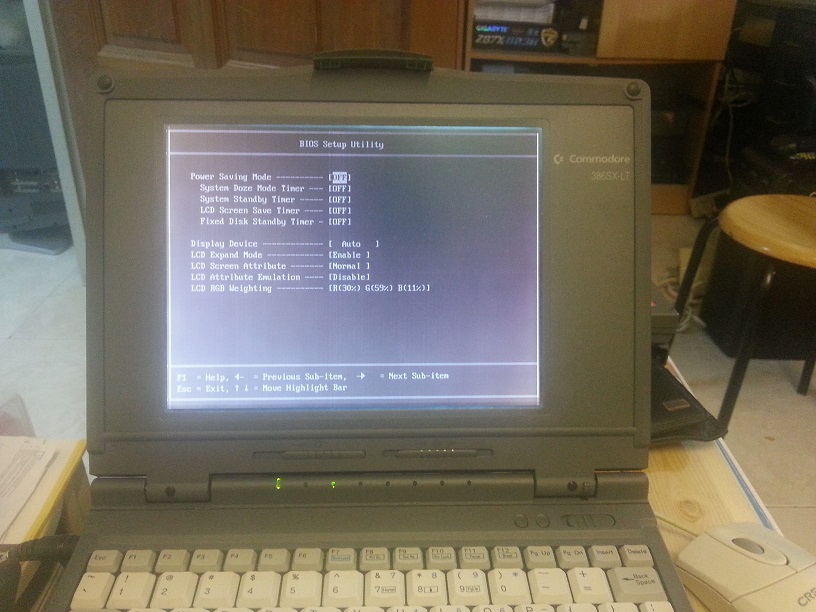 Commodore 386SX-LT Laptop | ToughDev