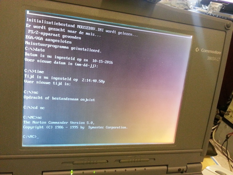 Commodore 386SX-LT Laptop | ToughDev