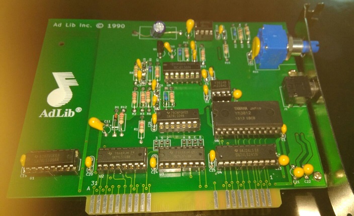 Rebuilding the 1987 AdLib Music Synthesizer Card | ToughDev