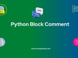 Python Block Comment Code Readability Documentation