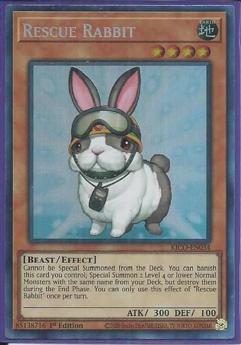 KICO-EN034C Rescue Rabbit – Collector's Rare - King's Court | Trading ...