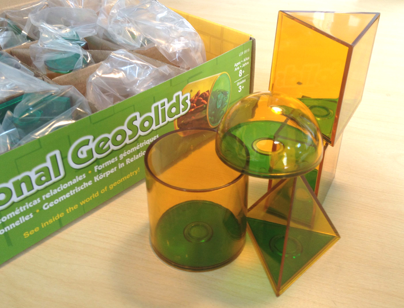 THE TRANSPARENT BLOCK SET IS BEAUTIFUL