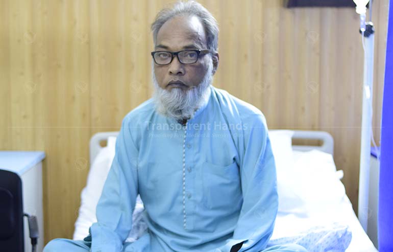 Rasheed had his angiography | Transparent Hands