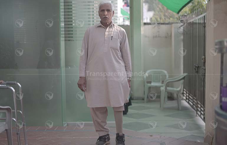Muhammad Rasheed can walk now - Transparent Hands