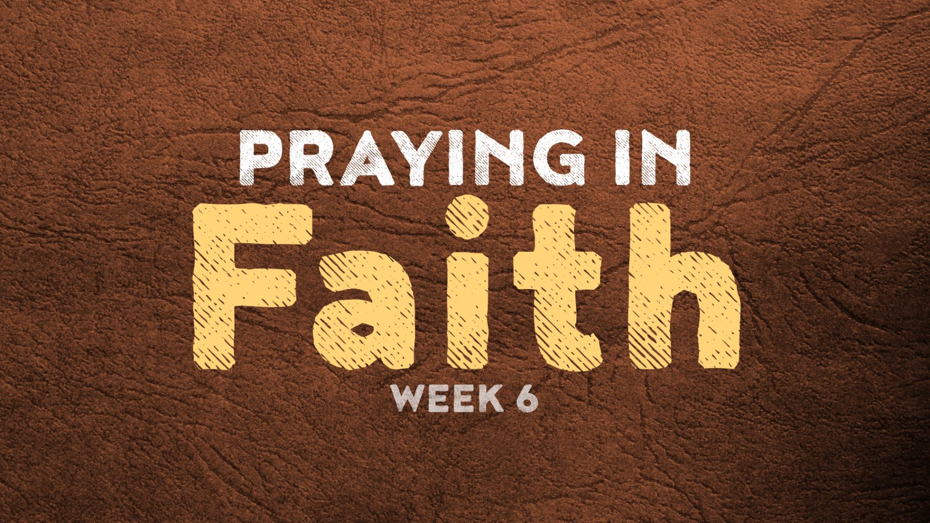 Praying in Faith - TravisAgnew.org