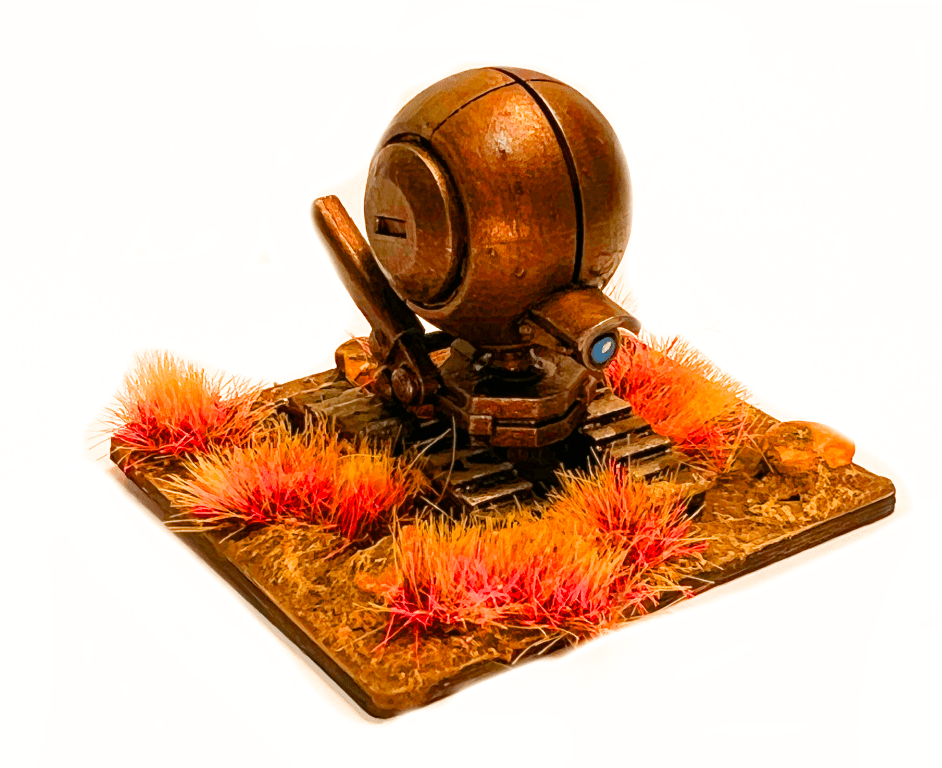 Scanning Bot Infantry – Trench Coat Minis – Trilaterum Miniatures