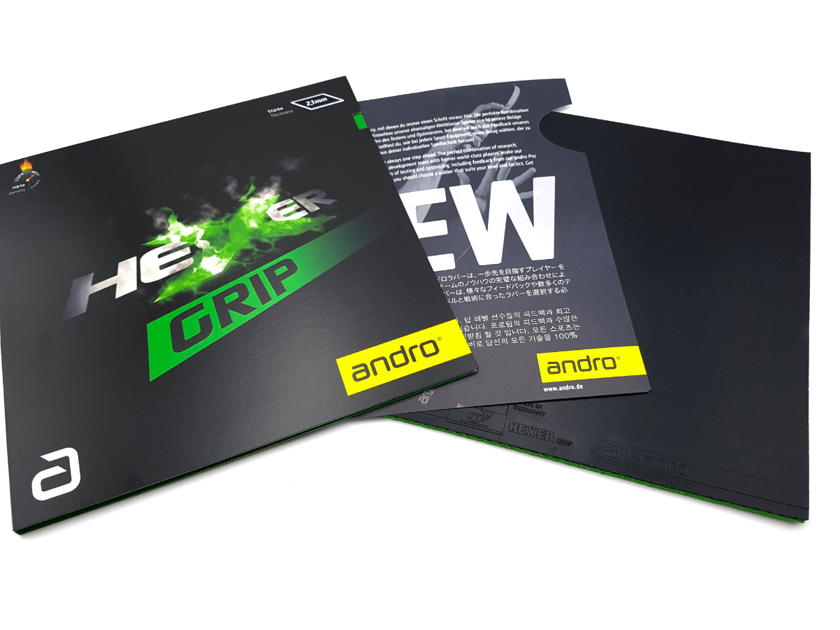 andro Hexer Grip | Mediumbelag mit Katapult | Test & Vergleich