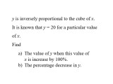 E Math Direct And Inverse Proportion 2 Percentage Increase And