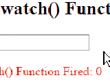 Angularjs Watch Function Tutlane