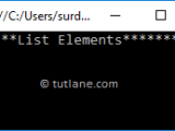 Visual Basic List Tutlane