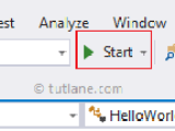 Visual Basic Vb Hello World Program Tutlane
