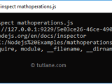 Node Js Debug Application Tutlane