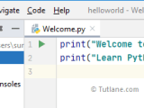 Python Editors Ide Tutlane