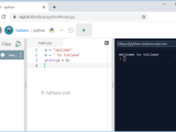 Python Editors Ide Tutlane