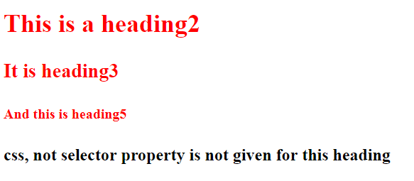 Css Selectors — Learn Different Types Of Selectors In Css — Tutorialbrain