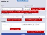 Css Forms Tutorialbrain