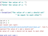 Python Exceptions Tutorialbrain