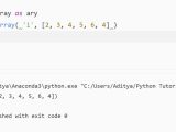 Python Arrays Tutorialbrain