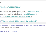Python Delete File Tutorialbrain